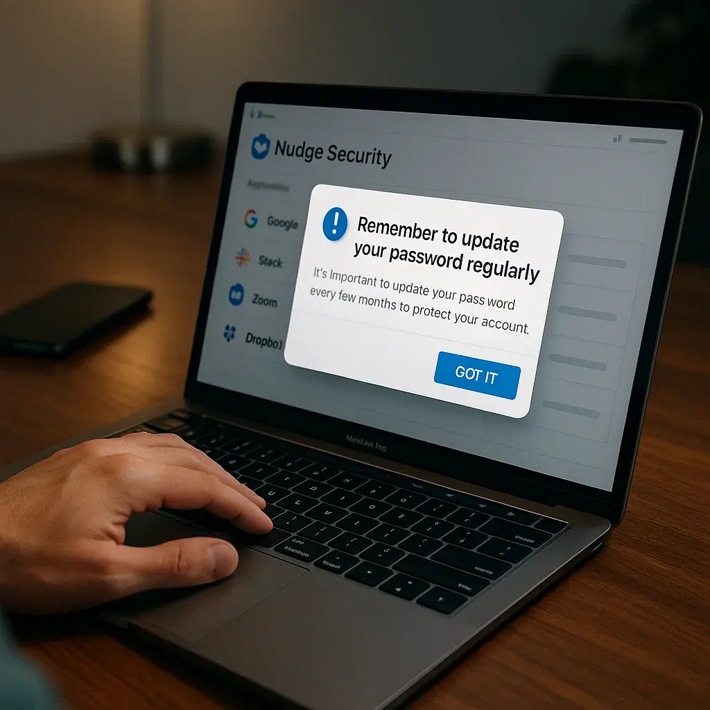 Nudge Security: Pequeños Recordatorios que Fortalecen Tu Seguridad